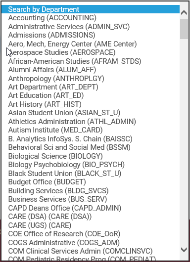 How do I search for someone in the faculty and staff directory?