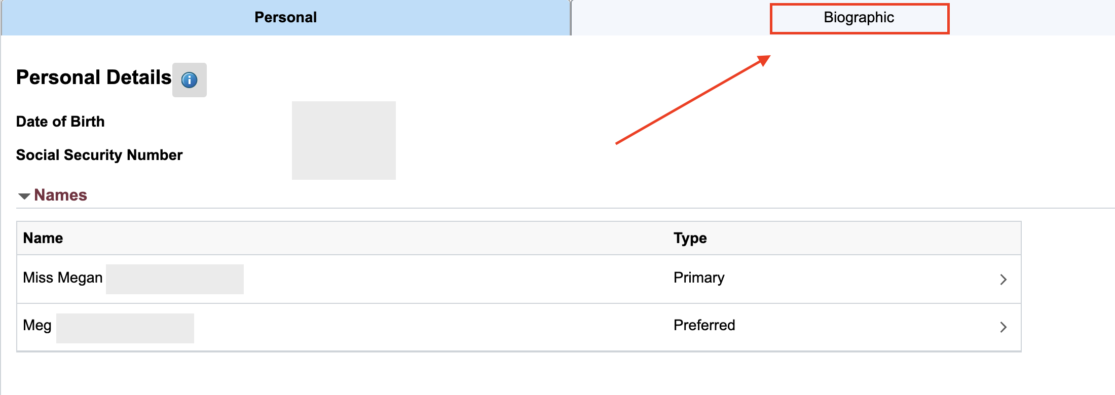 How do I update my preferred name, gender identity and pronouns?