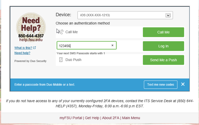 What is a Duo hardware token for two-factor authentication?