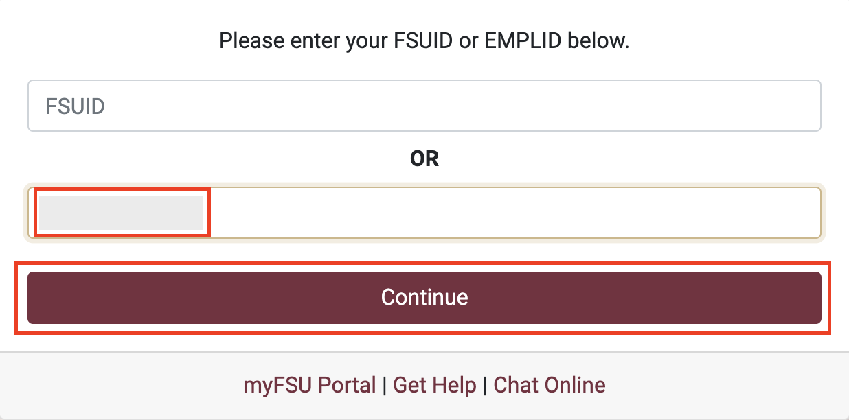 What if I forgot my FSUID username or password or my FSU email address?
