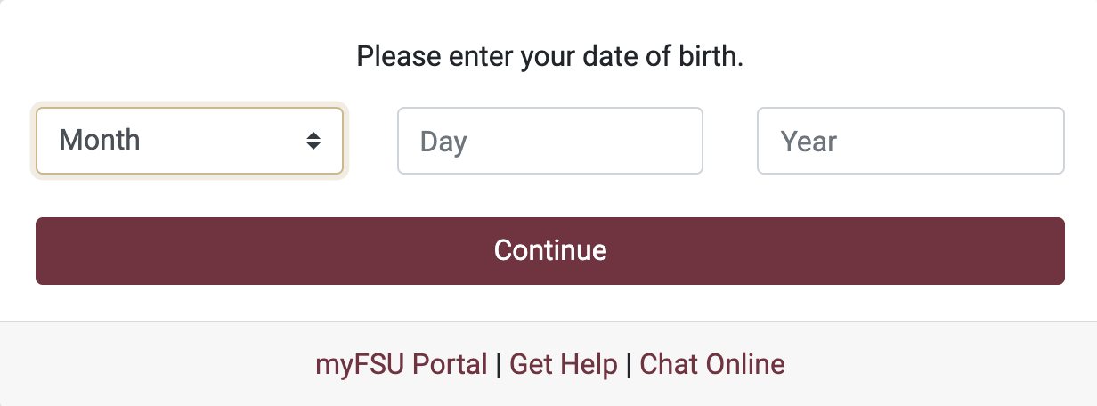 What if I forgot my FSUID username or password or my FSU email address?