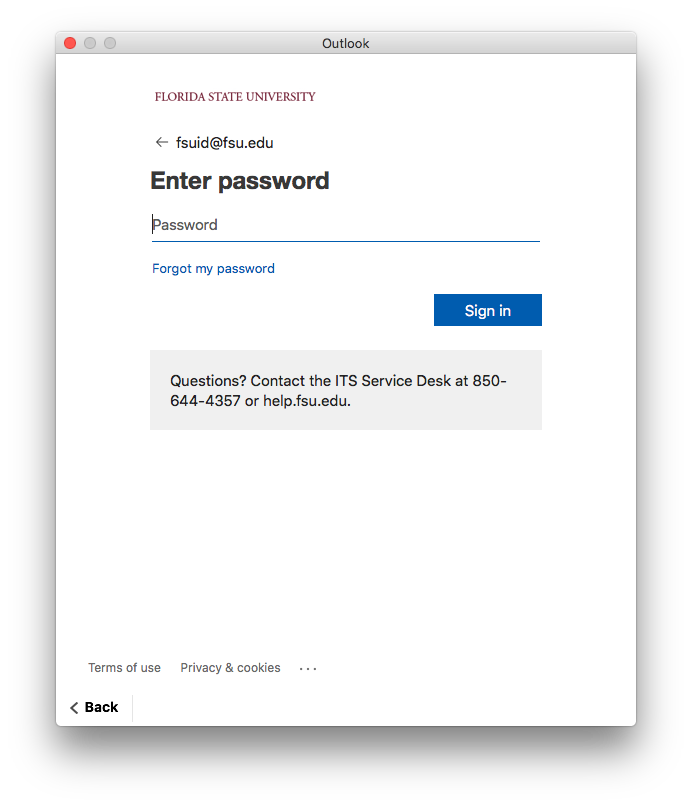 How do I set up my FSU email on Mac?