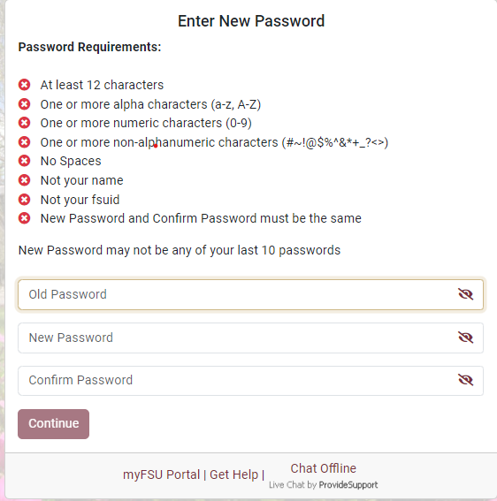 What do I do if I forgot my FSUID username or password or my FSU email ...