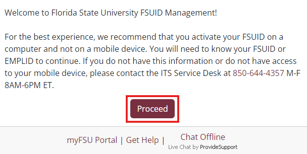 What do I do if I forgot my FSUID username or password or my FSU email ...