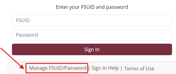 What do I do if I forgot my FSUID username or password or my FSU email ...