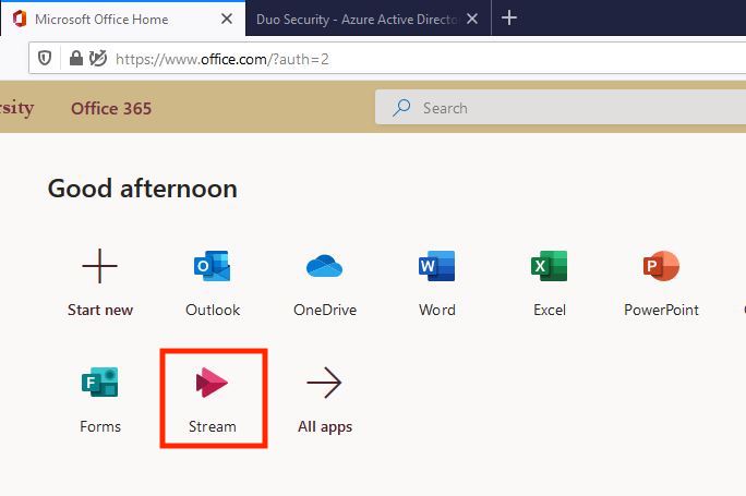 How do I upload my Zoom recordings into Microsoft Stream?