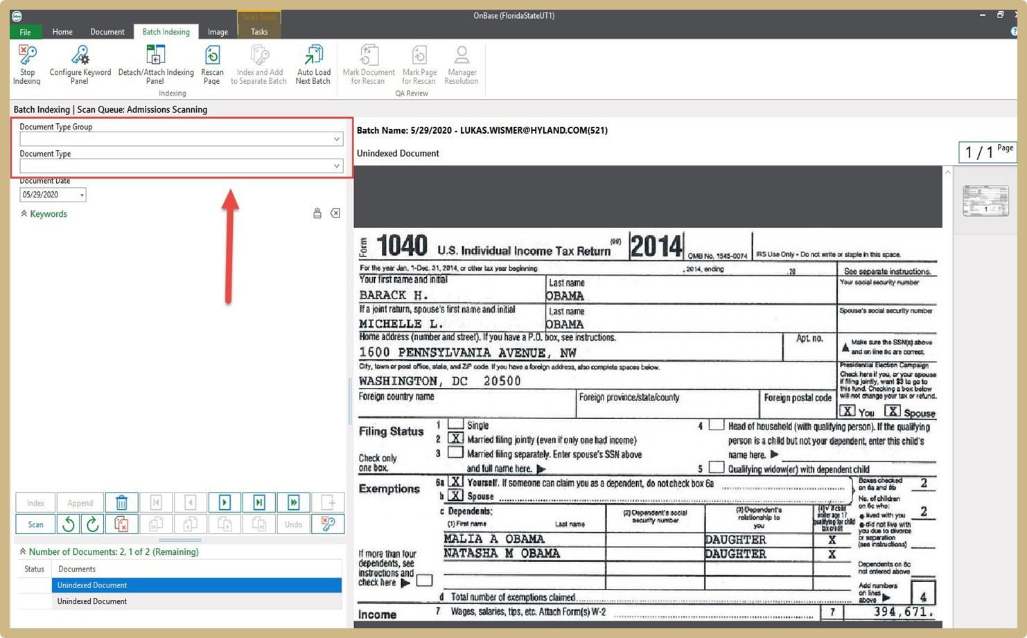 OnBase - How I use the basic functions in the OnBase Unity Client?