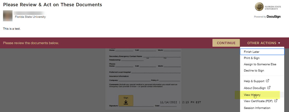 How do I find a DocuSign Envelope ID?