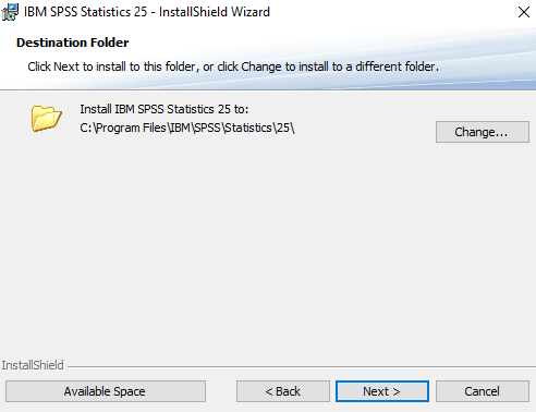 SPSS 25 Setup Instructions