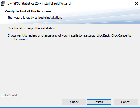 SPSS 25 Setup Instructions
