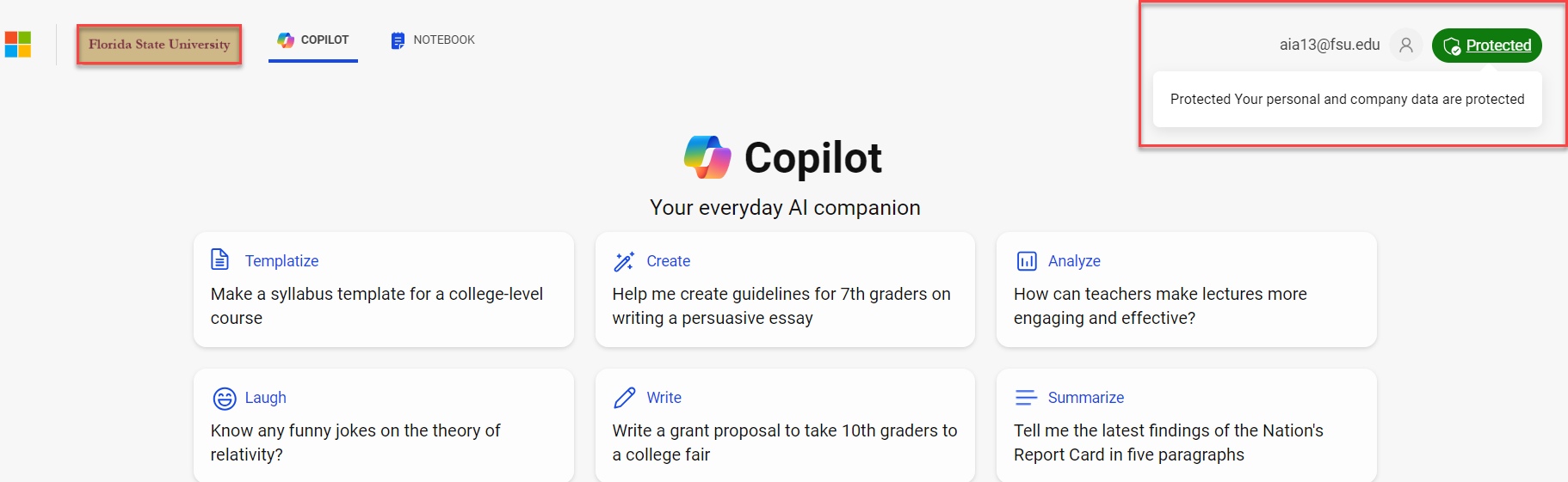 How do I sign into and access Microsoft Copilot on my web browser?