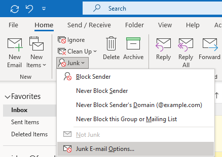How can I fix my emails being flagged as junk improperly in Outlook ...