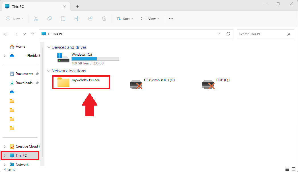 How do I use WebDAV with Windows 11 (Individual)?