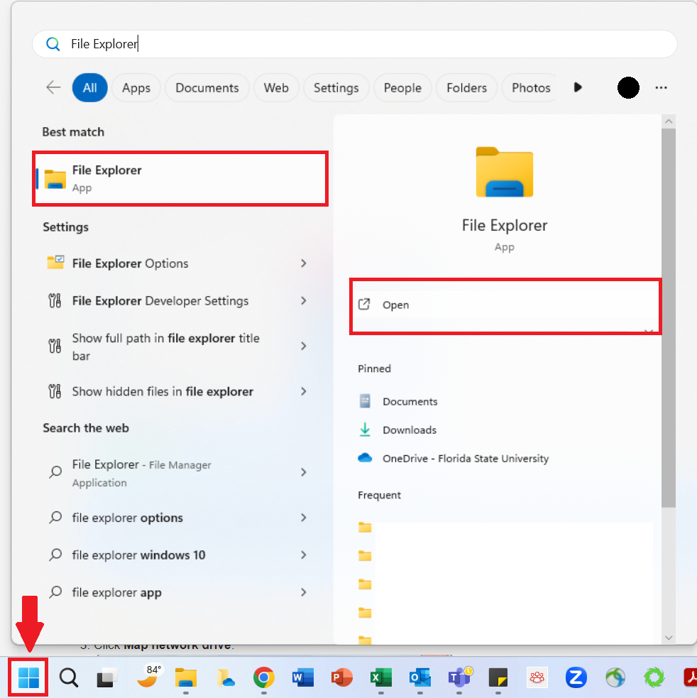 How do I use WebDAV with Windows 11 (Departmental)?