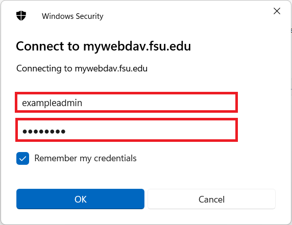 How do I use WebDAV with Windows 11 (Departmental)?