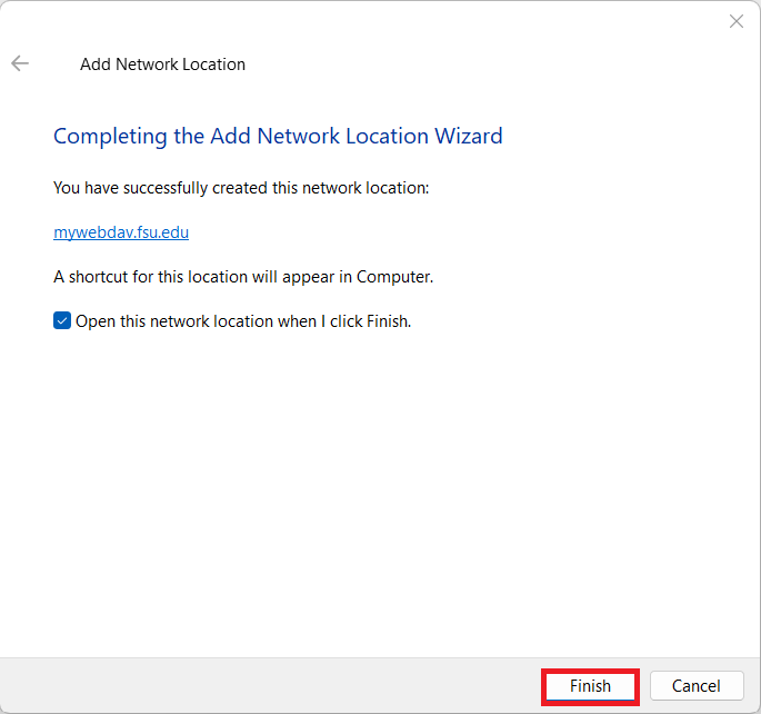 How do I use WebDAV with Windows 11 (Departmental)?