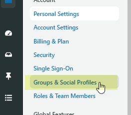 How do I add a social media profile in Sprout Social?