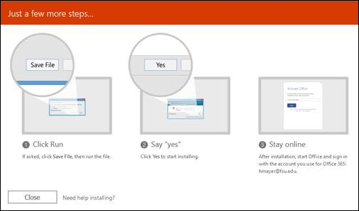 How do I download Microsoft applications?