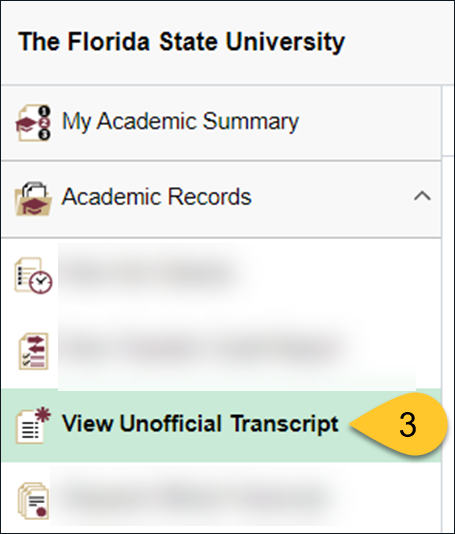 Where can I find my grades in myFSU Portal?